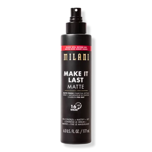 MILANI Make It Last Matte Matte Finish Charcoal Setting Spray - One-color