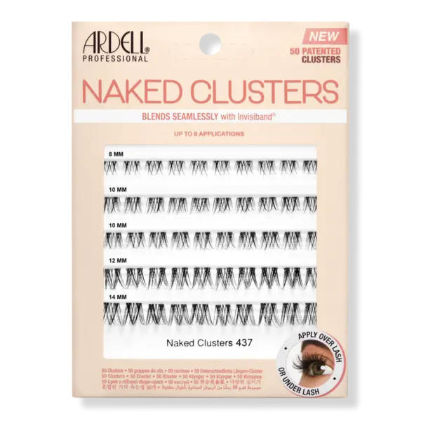 ARDELL Naked Lash Clusters, Over Or Underlash 437 - One-color