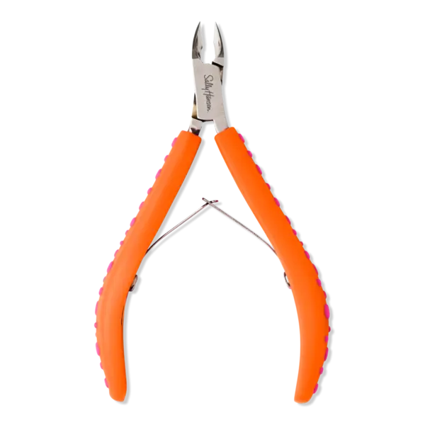 SALLY HANSEN Salon Effects Nip 'em Neat Cuticle Nippers With Comfort Grip - Orange