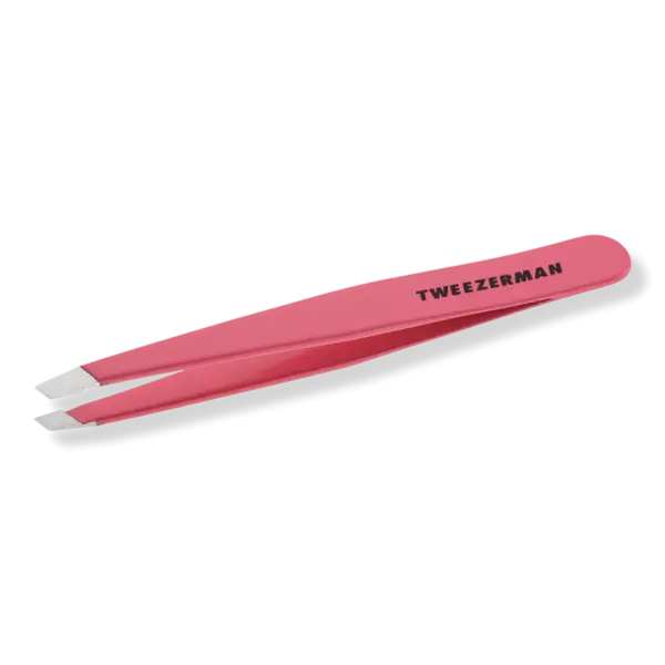 TWEEZERMAN Slant Tweezer - Geranium
