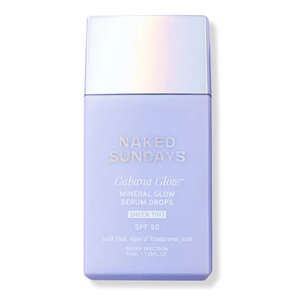 NAKED SUNDAYS Cabanaglow Glow Drops Spf 50 Sunscreen - Sheer