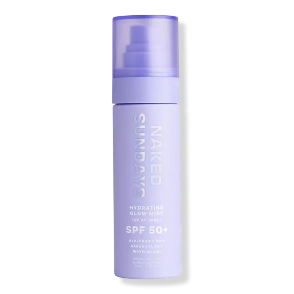 NAKED SUNDAYS Hydrating Glow Mist Setting Spray Spf 50 - One-color