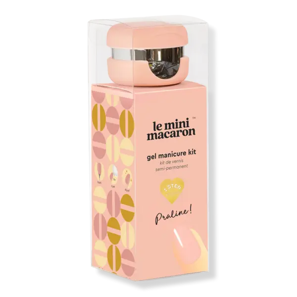 LE MINI MACARON 1-step Diy Glossy Gel Manicure Kit - Praline