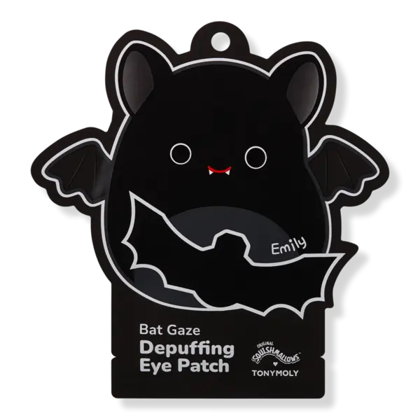 TONYMOLY Squishmallows Eye Mask Emily Bat Gaze Depuffing - One-color