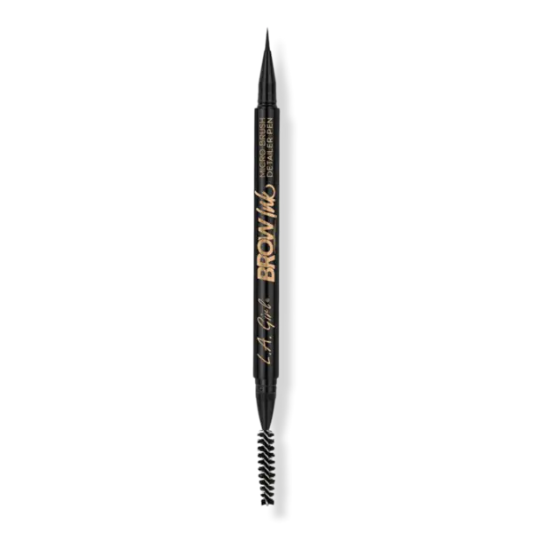 L.A. GIRL Brow Ink Long-wearing Micro Brush Detailer Pen - Soft Black