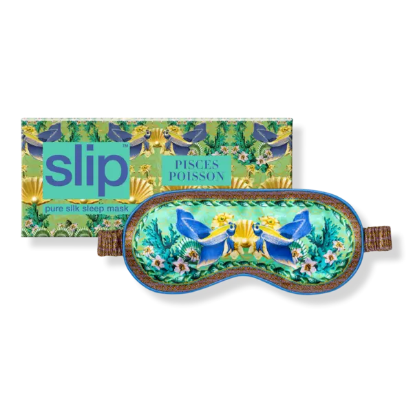 Slip Zodiac Pure Silk Sleep Mask Pisces - One-color