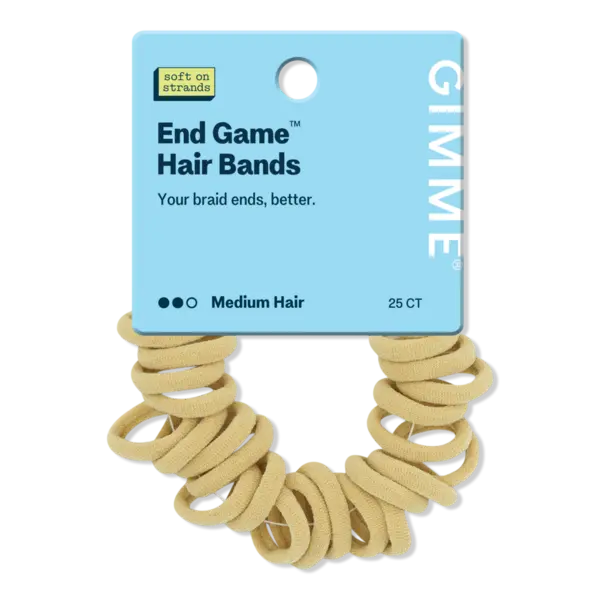 GIMME BEAUTY Hair Band With Braided Detail - Blonde