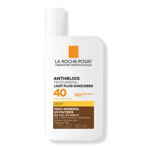 LA ROCHE-POSAY Anthelios Mineral Tinted Fluid Face Sunscreen Spf 40 - Deep