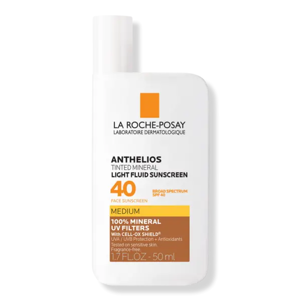 LA ROCHE-POSAY Anthelios Mineral Tinted Fluid Face Sunscreen Spf 40 - Medium