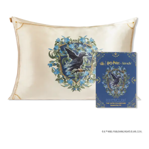 KITSCH Harry Potter X Satin Pillowcase Standard - Ravenclaw
