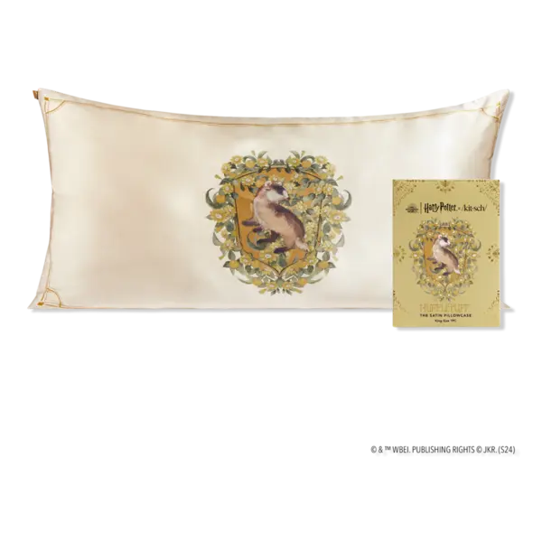 KITSCH Harry Potter X Satin Pillowcase - Hufflepuff