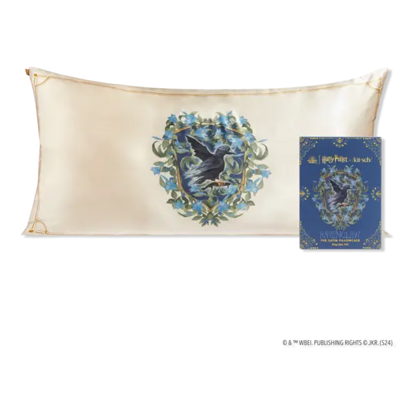 KITSCH Harry Potter X Satin King Pillowcase - Ravenclaw