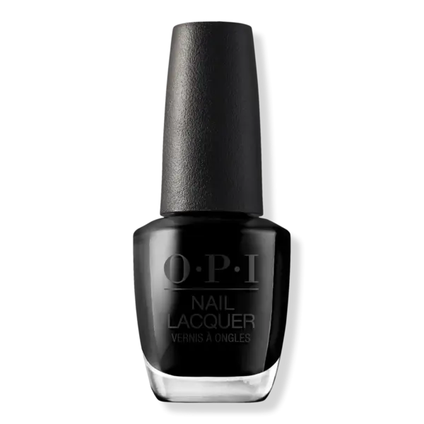 OPI Nail Lacquer Nail Polish, Blacks/whites/grays - Black Onyx