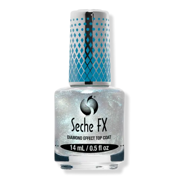 SECHE Fx Diamond Effect Top Coat - Blue