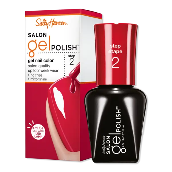SALLY HANSEN Salon Pro Gel Nail Polish - Red My Lips