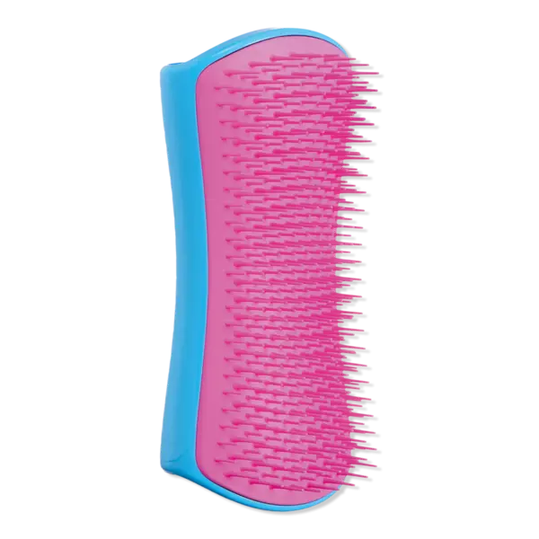 TANGLE TEEZER Large De-shedding Dog Grooming Brush - Pink/blue