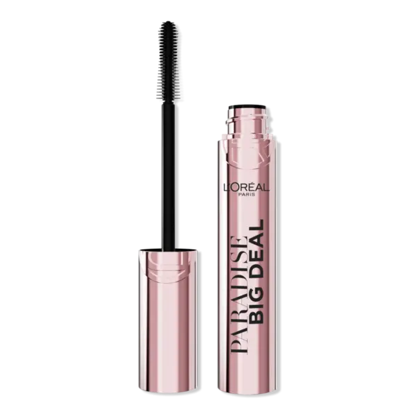 L'OREAL Paradise Big Deal Volumizing And Lengthening Washable Mascara - Blackest Black