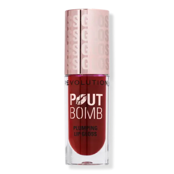 REVOLUTION BEAUTY Pout Bomb Plumping Gloss - Jelly Berry Mauve