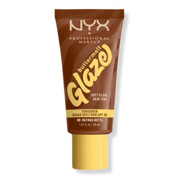 NYX PROFESSIONAL MAKEUP Buttermelt Glaze Skin Tint Spf 30 - Nutmeg Butta