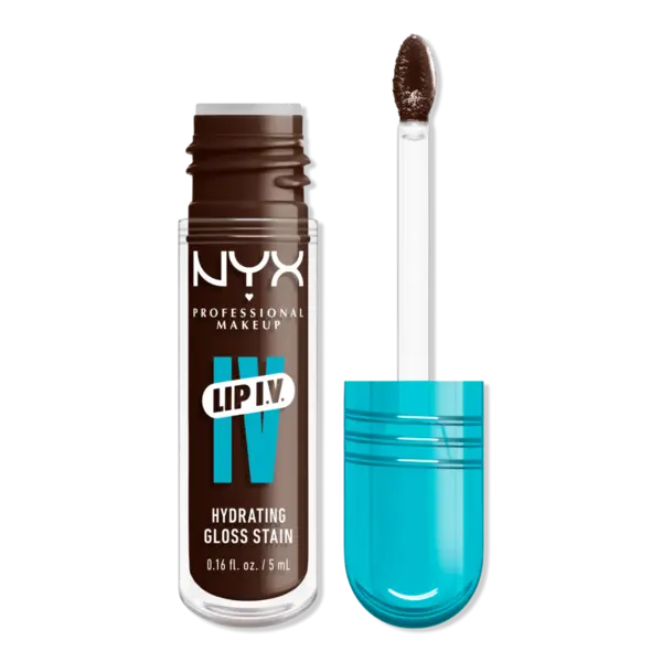 NYX PROFESSIONAL MAKEUP Lip Iv Hydrating Gloss Stain - Espresso Soak