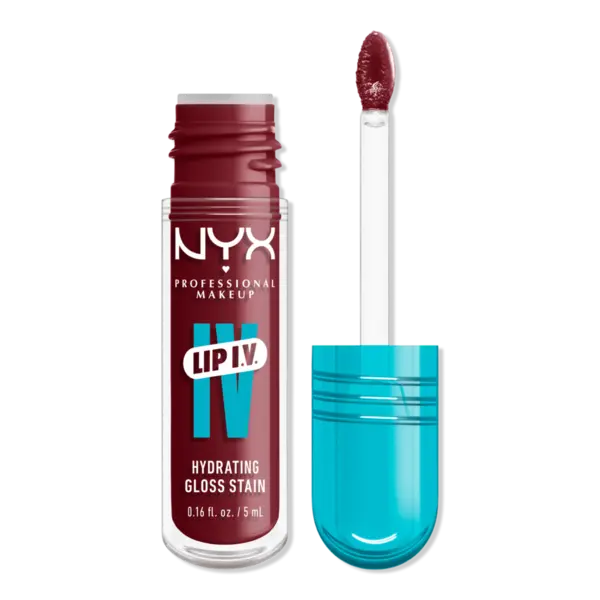 NYX PROFESSIONAL MAKEUP Lip Iv Hydrating Gloss Stain - Drippin In Rose