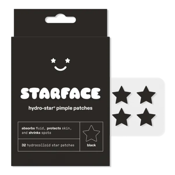 STARFACE Hydro-star Pimple Patches - Black Star