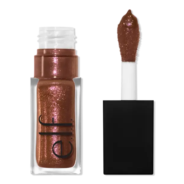 E.L.F. COSMETICS Glow Reviver Lip Oil Glimmer - Chocoluxe