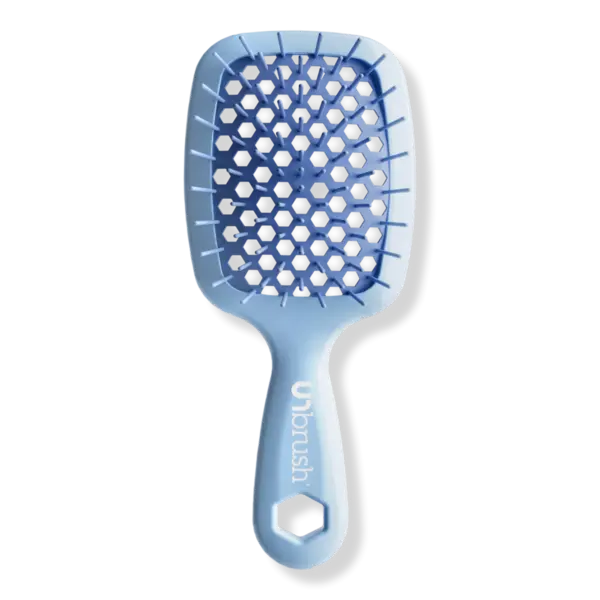UNBRUSH Detangling Hair Brush Mini - Pastel Periwinkle