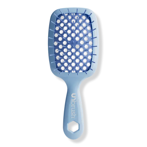 UNBRUSH Detangling Hair Brush Mini - Pastel Periwinkle