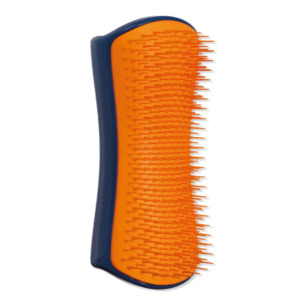 TANGLE TEEZER Large Detangling Dog Grooming Brush - Navy/orange
