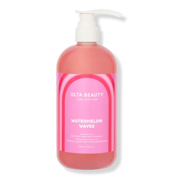 ULTA BEAUTY COLLECTION Scented 3-in-1 Body Wash, Bubble Bath & Shampoo Watermelon Waves - One-color