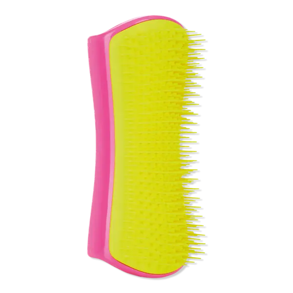 TANGLE TEEZER Large Detangling Dog Grooming Brush - Pink/yellow