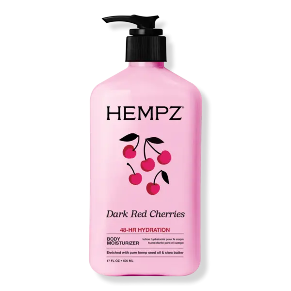 HEMPZ Dark Red Cherries Body Moisturizer - One-color