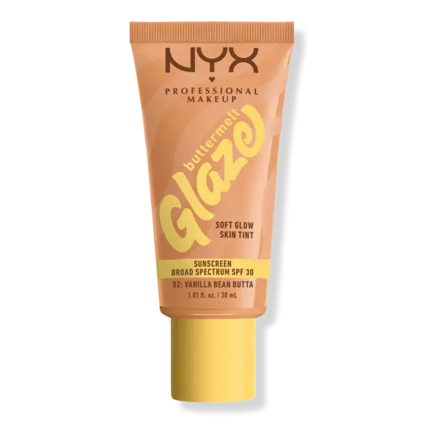 NYX PROFESSIONAL MAKEUP Buttermelt Glaze Skin Tint Spf 30 - Vanilla Bean Butta