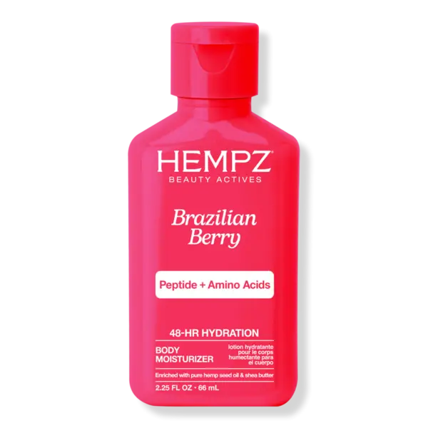 HEMPZ Brazilian Berry Body Moisturizer With Peptide + Amino Acids - One-color