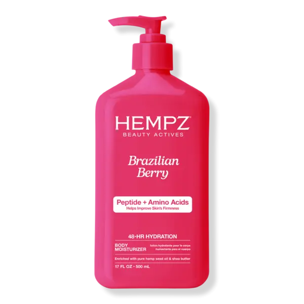 HEMPZ Brazilian Berry Body Moisturizer With Peptide + Amino Acids - One-color