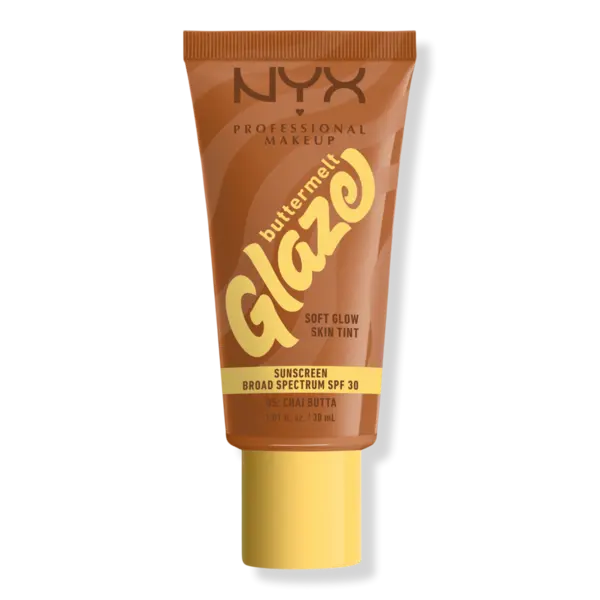 NYX PROFESSIONAL MAKEUP Buttermelt Glaze Skin Tint Spf 30 - Chai Butta