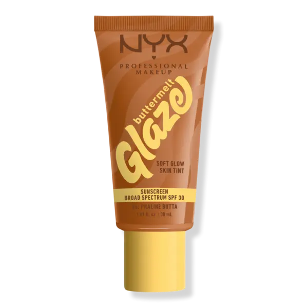 NYX PROFESSIONAL MAKEUP Buttermelt Glaze Skin Tint Spf 30 - Praline Butta