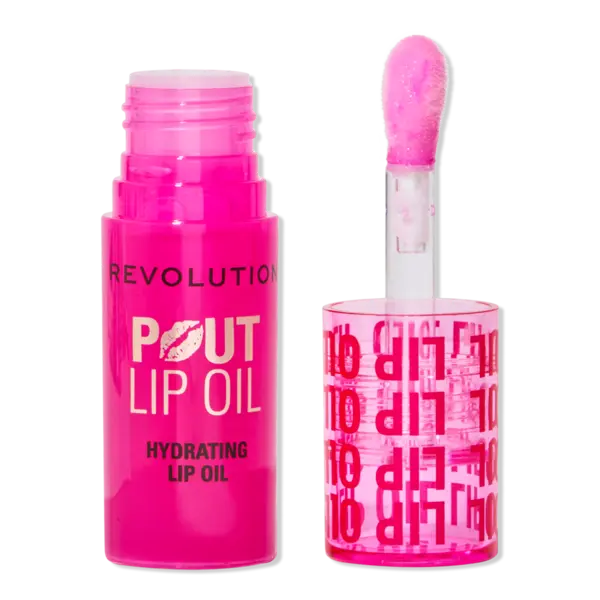REVOLUTION BEAUTY Pout Lip Oil - Raspberry Pink
