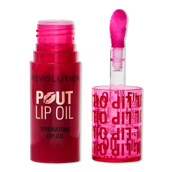 REVOLUTION BEAUTY Pout Lip Oil - Cherry Red