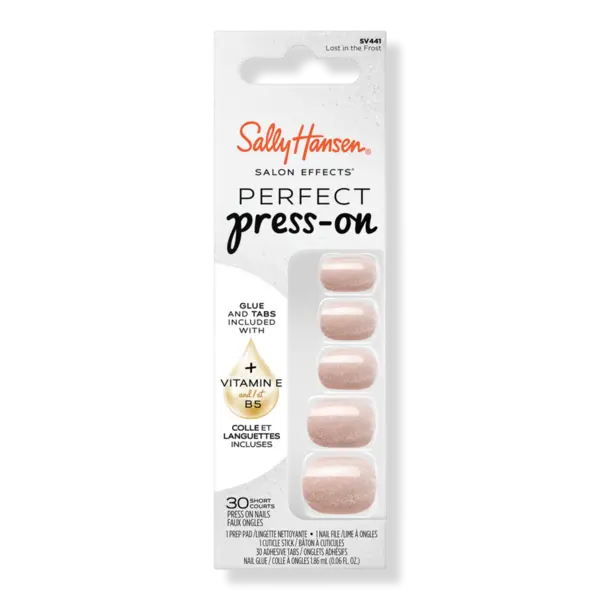 SALLY HANSEN Salon Effects Perfect Press-on Nails - Lost In The Frost