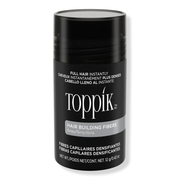 TOPPIK Hair Building Fibers Gray - One-color