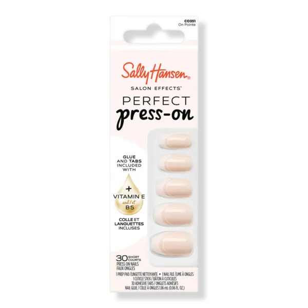 SALLY HANSEN Salon Effects Perfect Press-on Nails - On Pointe