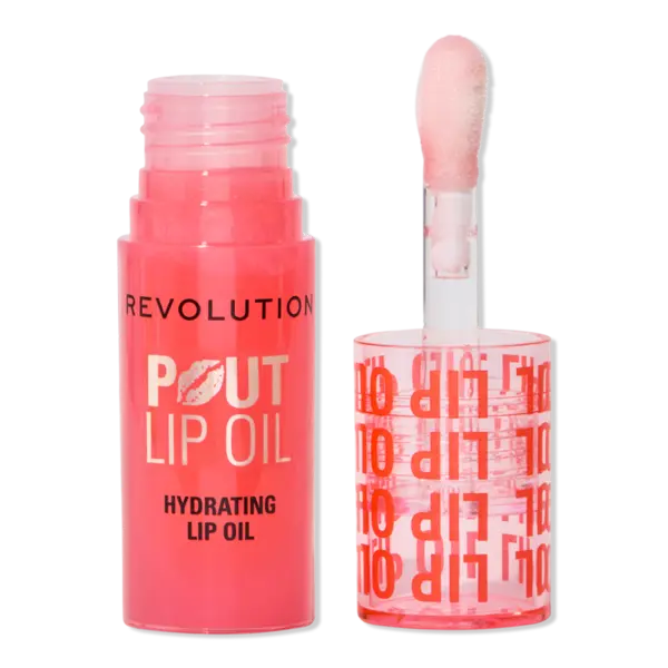 REVOLUTION BEAUTY Pout Lip Oil - Juicy Peach