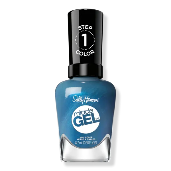 SALLY HANSEN Miracle Gel Wild At Heart Nail Polish Collection - Distressed Denim