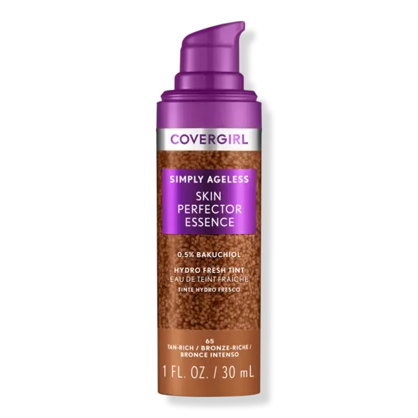 COVERGIRL Simply Ageless Skin Perfector Essence Foundation - Tan-rich
