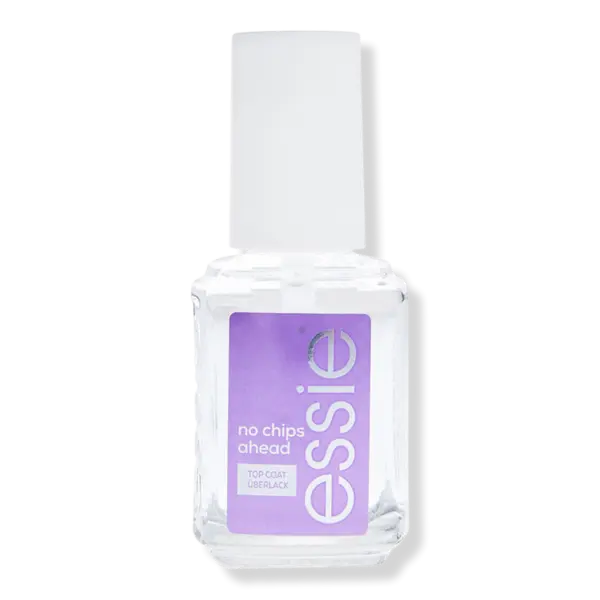 Essie No Chips Ahead Top Coat Chip Resistant Nail Polish - One-color