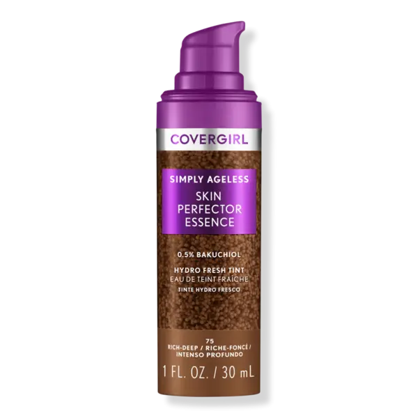 COVERGIRL Simply Ageless Skin Perfector Essence Foundation - Rich-deep