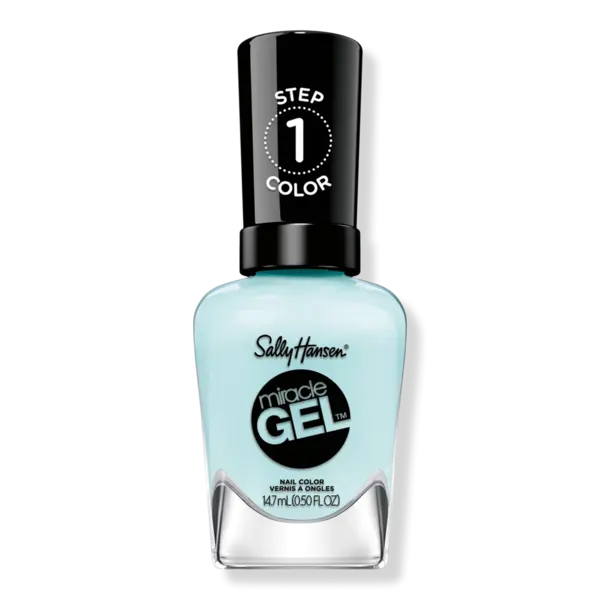 SALLY HANSEN Miracle Gel Wild At Heart Nail Polish Collection - Grand Cyan​