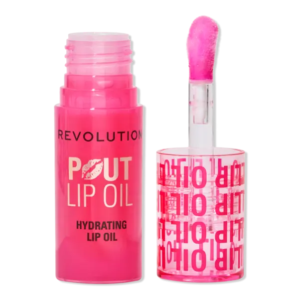 REVOLUTION BEAUTY Pout Lip Oil - Watermelon Pink